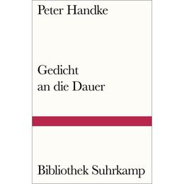 Suhrkamp Verlag AG Gedicht an die Dauer