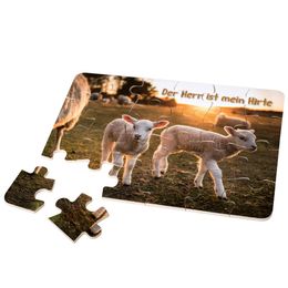 Holz-Puzzle - Sch&auml;fchen