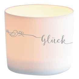 Windlicht - Gl&uuml;ck ist Liebe (1 St&uuml;ck)