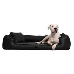 tierlando GOOFY Kunstleder - Orthop&auml;disches Hundebett >>inkl. Matratzenschoner