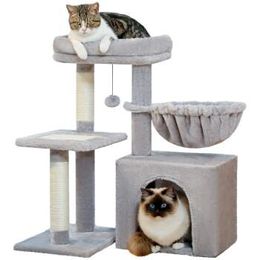 Pawz Road Kleiner Kratzbaum - 71,8 cm mit H&auml;ngematte