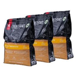 LIEBESGUT Hundefutter Hunde Trockenfutter Bio-Huhn