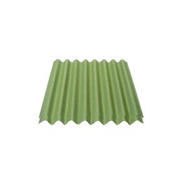 2er Pack ONDULINE&reg; Easyline&reg; Platte intensiv gr&uuml;n 1000 x 760 x 2,6 mm Profil 95/38