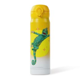 Stoneline Die Schule der Magischen Tiere Edelstahl Trinkflasche Kinder 380 ml Gelb Caspar