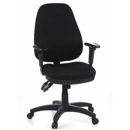 hjh OFFICE Profi B&uuml;rostuhl ZENIT PRO Stoff mit Armlehnen (h&ouml;henverstellbar)