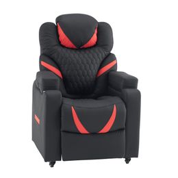 hjh OFFICE Loungesessel Game Sport RX Kunstleder mit Armlehnen (h&ouml;henverstellbar)