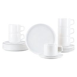 Creatable - 25075, Session White - Kaffeeservice 18-tlg