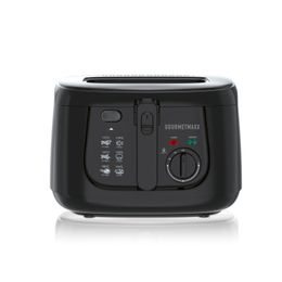 gourmetmaxx Fritteuse 1800W schwarz 2,5l mit &Ouml;l