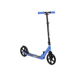 Kinderroller Storm, H&ouml;he einstellbar, zusammenklappbar, PU R&auml;der, ABEC-5, blau