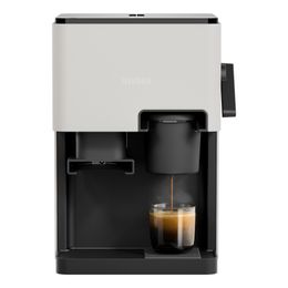 Nivona CUBE 4102 Kaffeeautomat, Cremewei&szlig; (Kegelmahlwerk Schwarz Touchdisplay, 250 g Bohnenbeh&auml;lter