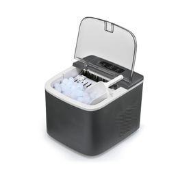 gourmetmaxx Eisw&uuml;rfelbereiter 100W grau Selbstreinigungsfunktion