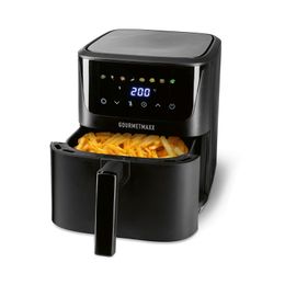 gourmetmaxx Hei&szlig;luft-Fritteuse 1600W schwarz Digital 6,5l