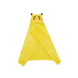 Pok&eacute;mon Pok&eacute;mon Kapuzendecke Kinder 120x150 cm Coral Kuscheldecke weich mit
