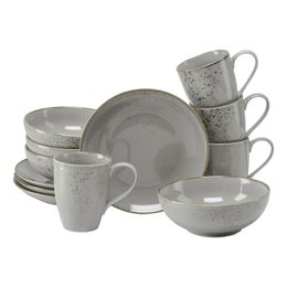 Creatable - 24970, Nature Collection Stone - Kaffeeservice 12-tlg