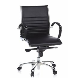 hjh OFFICE Profi Chefsessel PARMA 10 Leder mit Armlehnen