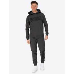 Lonsdale Herren Trainingsanzug mit Kapuze schmale Passform CLOUDY