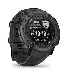 Garmin Instinct 2X Solar 50 mm graphit am Silikonarmband graphit