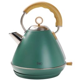 Homeware Profession. Wasserkocher, Gr&uuml;n, Metall, Kunststoff, 1.7 L, 22.5x29.7x25 cm, RoHS, Lfgb, CE, automatische Abschaltung, Trockengehschutz, 360&deg;-Sockel, abgedecktes Heizelement, herausnehmbarer Filter, Beleuchtung, K&uuml;chenger&auml;te, Wasserkocher