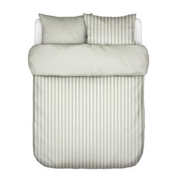 Marc O'Polo Marc O'Polo Bettw&auml;sche Classic Stripe, Hellgr&uuml;n, Textil, Streifen, 135x200 cm, Gots, Schlaftextilien, Bettw&auml;sche, Bettw&auml;sche, Satin-Bettw&auml;sche