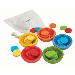 Plan Toys - Sortierspielzeug - Sortieren & Spielen, Gummibaumholz
