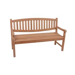 Garden Pleasure Gartenbank 'Lombok' 3-Sitzer Teakholz braun 150 x 93 x 63 cm