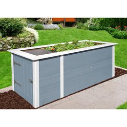 Weka Profi-Hochbeet '669' grau 217,6 x 91,7 x 81 cm