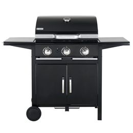 Tepro Gasgrill 'Mayfield 3' schwarz 127 x 103 x 58 cm