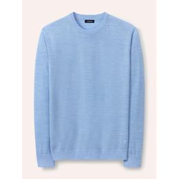 Walbusch Rundhals-Pullover Merino Extrafein