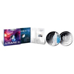 Numisfolder M&uuml;nze & Marke "Ariane 6"
