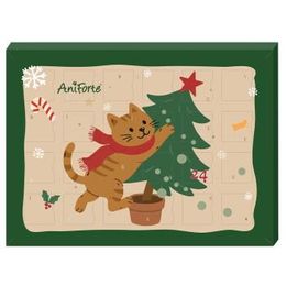 AniForte Adventskalender f&uuml;r Katzen 2026 - Katzen Snackkalender