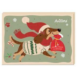 AniForte Adventskalender f&uuml;r Hunde 2026 - Hundesnack Kalender