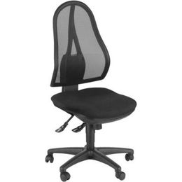 Topstar B&uuml;rostuhl OPEN POINT SY, Synchronmechanik, ohne Armlehnen, Bandscheibensitz, schwarz