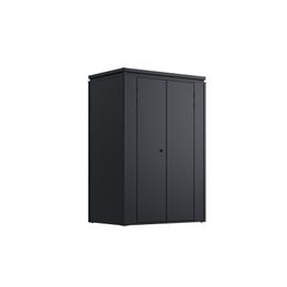 Weide Noble Gartenschrank 2000 L Verzinkter Stahl Anthrazit