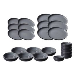 Ritzenhoff & Breker Ritzenhoff & Breker Teller und Schalenset Jasper 24er Set