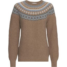 Erib&eacute; Erib&eacute; Rundhals-Pullover Stoneybrek Sandstorm (Gr&ouml;&szlig;e: S)