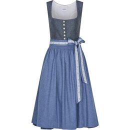 FELICITAS Dirndl Dala Blau (Gr&ouml;&szlig;e: 34)