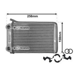 Van Wezel W&auml;rmetauscher, Innenraumheizung 37016701 f&uuml;r Opel