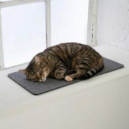 LucyBalu FELTY Katzen Fensterbrettauflage anthrazit