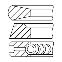 FAI AUTOPARTS Kolbenringsatz PR27-000 f&uuml;r HYUNDAI