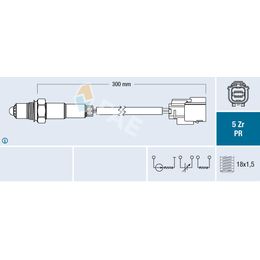FAE Lambdasonde 75175 f&uuml;r Ford
