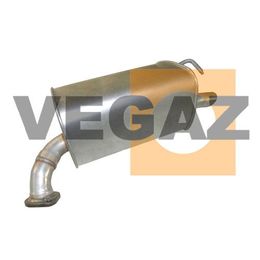VEGAZ Endschalld&auml;mpfer mzs178at f&uuml;r MAZDA