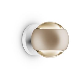Occhio io verticale VOLT D Gold matt/Base Wei&szlig; matt 2700K
