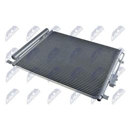 NTY Kondensator, Klimaanlage ccshy026 f&uuml;r HYUNDAI