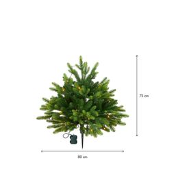 Tchibo - LED-Tannenbaum &raquo;Busk&laquo; - dunkelgr&uuml;n