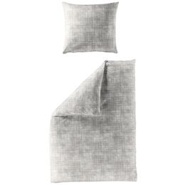 Bierbaum Bettw&auml;sche Mako-Satin beige