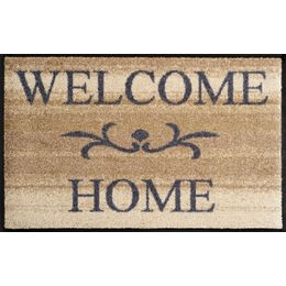 KLEEN-TEX Fu&szlig;matte WELCOME Home beige