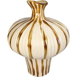 SONSTIGE Vase STRIPES BROWN