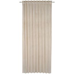 Esposa Fertigvorhang Pablo, Taupe, Textil, Uni, 135x245 cm, Textiles Vertrauen - Oeko-Tex&reg;, f&uuml;r Stange und Schiene geeignet, Samtoptik, mit Kombiband, Wohntextilien, Gardinen & Vorh&auml;nge, Fertiggardinen, Fertiggardinen