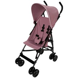 My Baby Lou Buggy, Hellrosa, Textil, 45x99x60 cm, EN 1888, Feststellbremse, Verdeckung abnehmbar, 5-Punkte-Gurt, Transportsicherung, Baby on Tour, Kinderwagen, Buggys