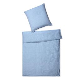 Elegante Bettw&auml;sche Lin Hellblau